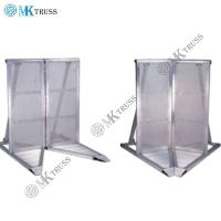 China 6061-T6 Aluminum Concert Stage Barrier 1.27m*1.0m*1.2m Unit Size for sale
