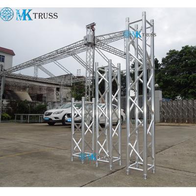 China Spigot Junction Way Aluminum Light Truss for Concerts 0.5-3.0m Length and OEM Offered for sale