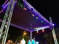 China Spigot Junction Way Aluminum Light Truss for Concerts 0.5-3.0m Length and OEM Offered for sale
