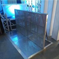 China Stage Performance Original Black Aluminum Safety Crowd Control Barrier for Sal for sale