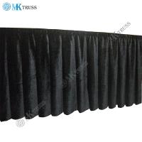 China Customized Color 4*4 Feet Portable Smart Stage Skirt for Event/School/Weddings/Concerts for sale