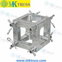 China 20*2mm Main Tube Mini Square Lighting Truss Decorative Truss with 100*100mm Alu Truss for sale