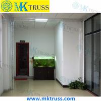 China 20*2mm Main Tube Mini Square Lighting Truss Decorative Truss with 100*100mm Alu Truss for sale