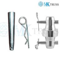 China Aluminum Spigot Truss Accessories Hinge Pin Half-Conical and R-Clip for Any Size of Truss for sale