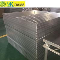 China 22mm Plywood Material Square Aluminum Portable Stage Platform for Outdoor Performances for sale