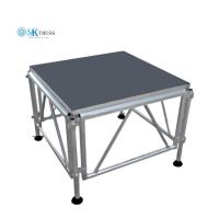 China Adjustable Concert Modular Stage Platform for Easy Set Up Outdoor Non Slip Foldable Events for sale