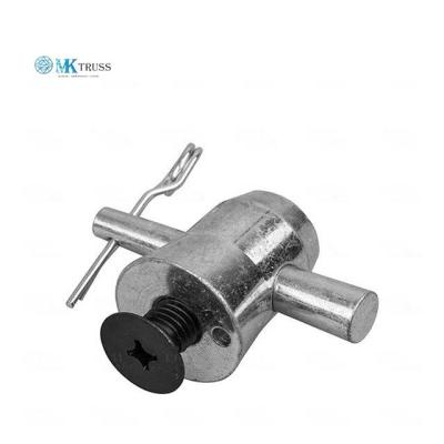 China Aluminum Half Spigot with Pin Clip Enhance Your 290mm Alu Stage Lighting Truss Setup for sale