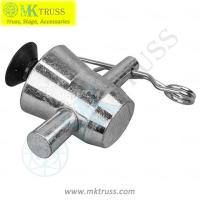 China Aluminum Half Spigot with Pin Clip Enhance Your 290mm Alu Stage Lighting Truss Setup for sale