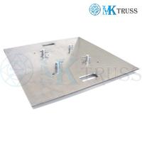 China Customizable Black Aluminum Base Plate AL45S/ AL60S/ AL80S/ AL90S for DJ Truss Tower for sale