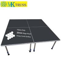 China 1200*2400mm Anti-slip Aluminium Frame Mobile Stage Platform for Outdoor Entertainment for sale