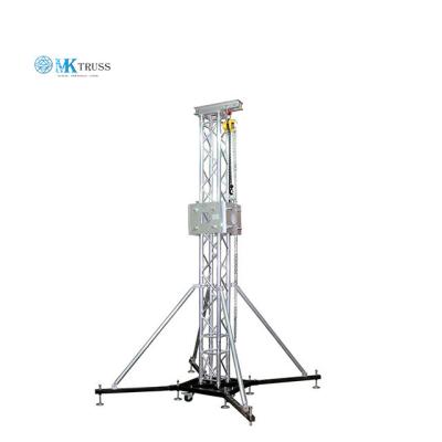 China Line Array with Sleeve Block Outdoor Concert Show Aluminum Truss Ground Support Tower for sale