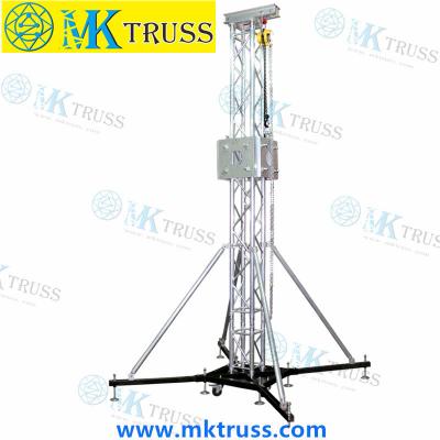 China MK-TS300N Aluminium Truss System Stage with High Performing Hardness of 15-18 Degree for sale