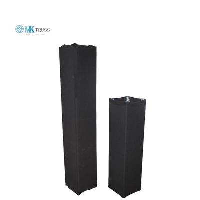 China Lighting Truss Box Corner Black Truss Scrim/Cover 1m for Stage Lighting Design Display for sale