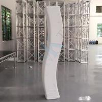 China OEM Offered White Color 2m Truss Cover for 290mm Stage Lighting Box/Square Trussing for sale
