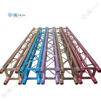 China Main Tube 20*2mm Square Aluminium Mini 100mm Truss for Decorative Exhibition Interior for sale