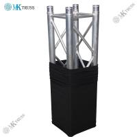 China Lightweight 1m Truss Cover in White and Black Elastic Cloth for Aluminum Truss for sale