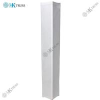 China Lightweight 1m Truss Cover in White and Black Elastic Cloth for Aluminum Truss for sale