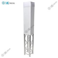 China Lightweight 1m Truss Cover in White and Black Elastic Cloth for Aluminum Truss for sale