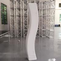 China Lightweight 1m Truss Cover in White and Black Elastic Cloth for Aluminum Truss for sale