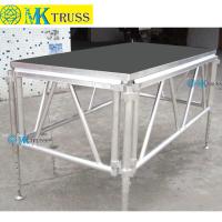 China 18mm Plywood or 18mm Tempered Glass Triangle Portable Stage Platform for Truss Display for sale
