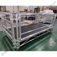 China Portable Outdoor Concert Stages with Adjustable Height and 750kg/m2 Load Capacity for sale