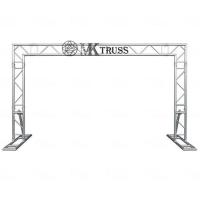 China Brace Tube 12*2mm Portable Outdoor Roof Truss System for Hanging Speaker and Lighting for sale
