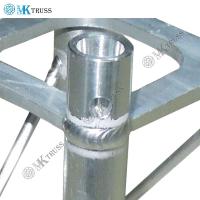 China Main Tube 20*2mm Church Equipment Aluminum Display Booth Event Mobile Stage Truss for sale
