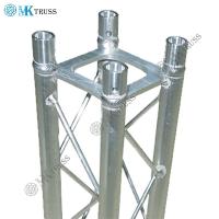 China Main Tube 20*2mm Church Equipment Aluminum Display Booth Event Mobile Stage Truss for sale