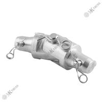China Stage Truss Aluminum Spare Parts Spigot Pin for 50mm Tube Truss Connection for sale