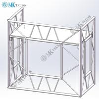 China Outdoor Design Aluminum Mobile DJ Table with 1250mm Length and Silver Truss Surface for sale