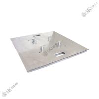 China Easy Install Steel Square Base for Trussing Stage System Durable and Easy to Assemble for sale