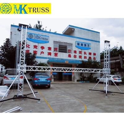 China Heavy-Duty Spigoted Ground Support Truss System for Event and Stage Construction for sale