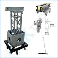 China Sturdy Spigoted Ground Support Truss System for Lift Truss DJ Pro Sound and Lighting for sale