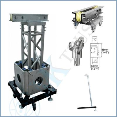 China Sturdy Spigoted Ground Support Truss System for Lift Truss DJ Pro Sound and Lighting for sale