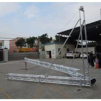 China 6M High Aluminum Speaker Tower System for Line Array Speaker Stand Truss for sale