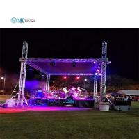 China Square Main Tube 50*2mm Aluminum Truss LED Light Source Dj Light Stand for Nightclubs for sale