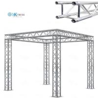 China Square Main Tube 50*2mm Aluminum Truss LED Light Source Dj Light Stand for Nightclubs for sale