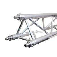 China Affordable Silver Aluminum Truss with DJ Truss Tower Design and 15-18 Degree Hardness for sale