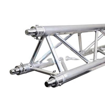 China Affordable Silver Aluminum Truss with DJ Truss Tower Design and 15-18 Degree Hardness for sale