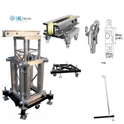 China MK-TS400 Aluminum Lighting Speaker Truss Ground Support Tower System for Exhibitions for sale