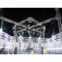 China Aluminum 6082-T6 L Roof Truss System Mobile Stage and Canopy for Stage Rental for sale