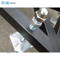 China Lift Truss System Black Aluminum Base Plate for All Type All Size Truss for sale