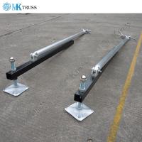 China Lift Truss System Black Aluminum Base Plate for All Type All Size Truss for sale