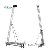 China All truss size Speaker Arm Mounts Line Array Truss Tower Light Truss Stand For Audio for sale