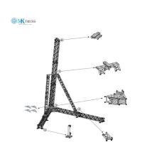 China All truss size Speaker Arm Mounts Line Array Truss Tower Light Truss Stand For Audio for sale