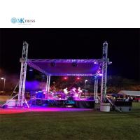 China Outdoor Event Stage Screen Display Concert Truss 400*400mm with 25*2mm Brace Tube for sale