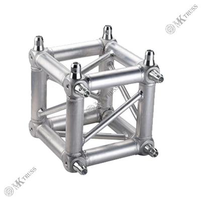 China Aluminum 5-Sided Spigot Trussing Corner Box for Customizable Square Truss Connection for sale