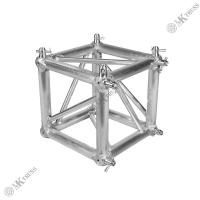 China Aluminum 5-Sided Spigot Trussing Corner Box for Customizable Square Truss Connection for sale