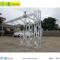 China Square Aluminum Alloy 6082-T6 Box Truss for Heavy Duty Portable Exhibition Show Stand for sale