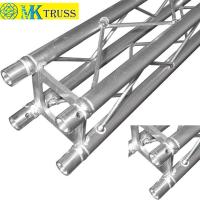 China 290mm 400mm Aluminum Alloy Square Truss 3 Ways Corner Junction Box with Accessories for sale